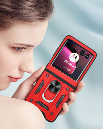 Amazon.com: Atump for Motorola Razr Plus 2023 Case, Moto Razr Plus 2023 Case, Heavy Duty ...