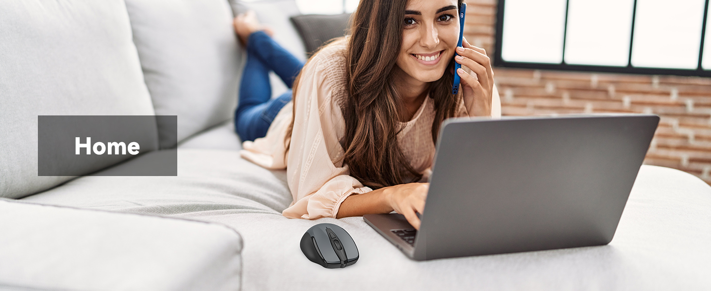 Amazon.com: TECKNET Bluetooth Mouse, 3200 DPI Wireless Mouse (BT5.0 & 3.0) 5 Adjustable DPI, 6 ...