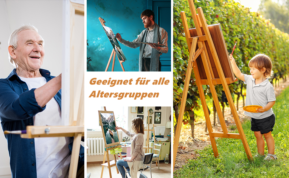 Hjjdiyes Malen Nach Zahlen Erwachsene Landschaft Auf Berg Und Wasser Mit Knitterfreie Leinwand ...