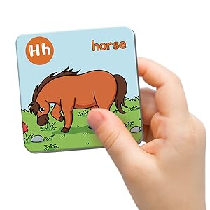 Amazon.com: Aizweb Alphabet Match Game,Memory Game,52 Pcs ABC Learning Letter Flash Cards for ...