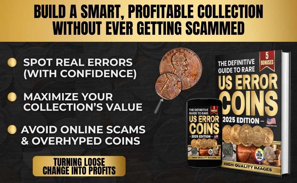 The Definitive Guide to Rare US Error Coins: A Detailed Handbook with Full Color Images to ...