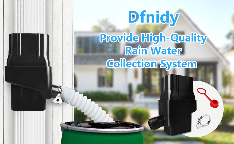 Amazon.com : Dfnidy Rain Barrel Diverter Kit, Rainwater Collection ...