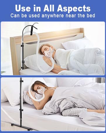 Amazon.com: IKSTAR CPAP Hose Holder for Bed, Retractable Bedside CPAP Hose Tube Hanger, Lasts 10 ...