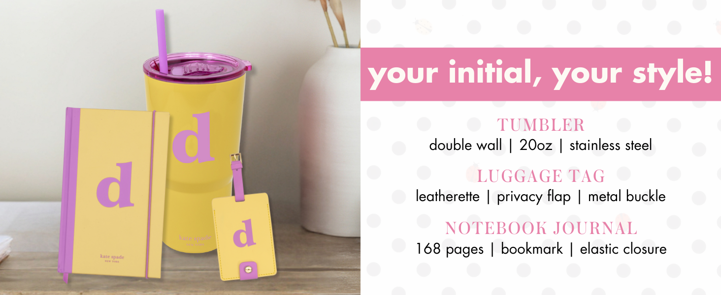 Amazon.com: Kate Spade New York Leatherette Luggage Tag with Secure Strap, Colorful Suitcase ...