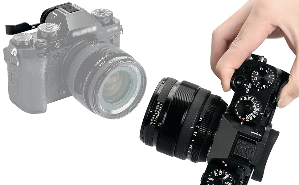 Amazon.com : X-T5 Thumbs Up Grip, X-T4 Thumbs Up Grip, JJC TA-XT5 Grip, XT5 Thumb Grip, XT4 ...