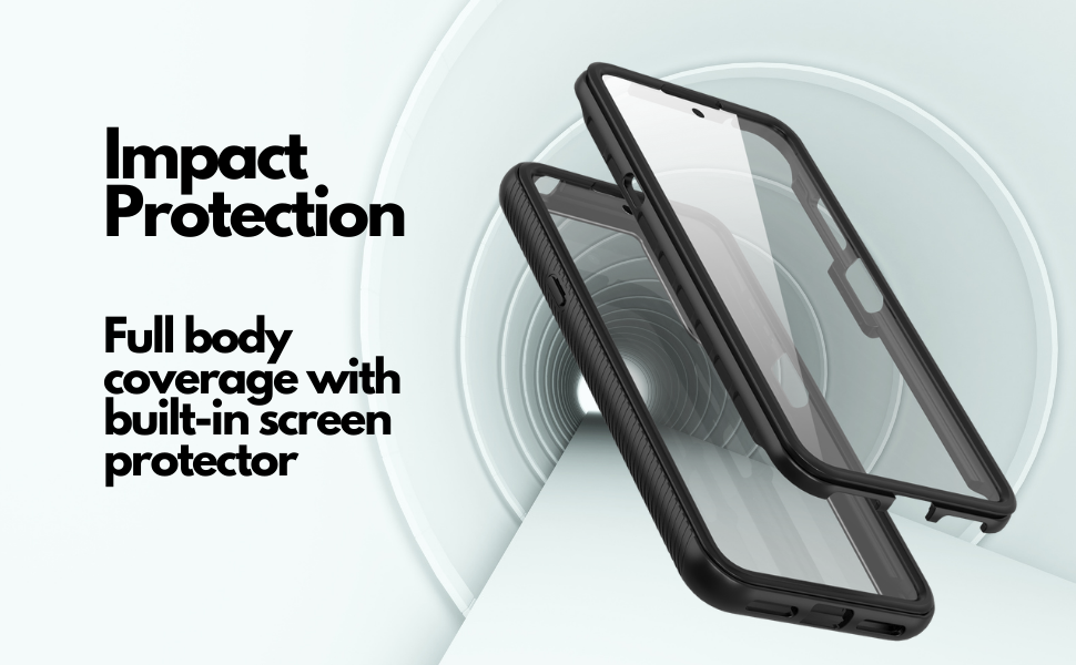 Amazon.com: CBUS Heavy-Duty Phone Case with Built-in Screen Protector Cover for TCL 20s –– Full ...