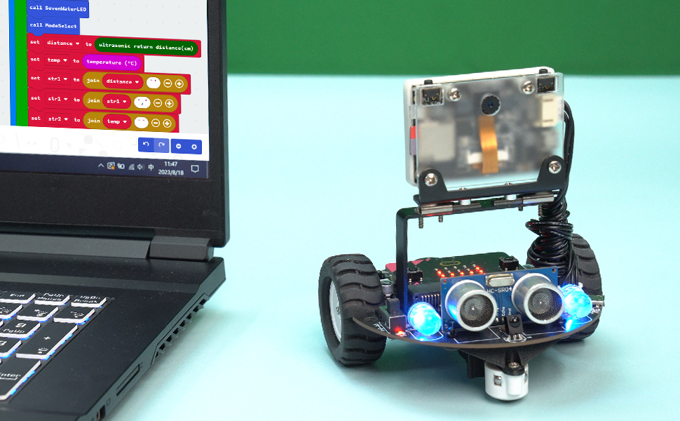 Yahboom Microbit Graphical Program Robot Makecode STEM Education AI ...