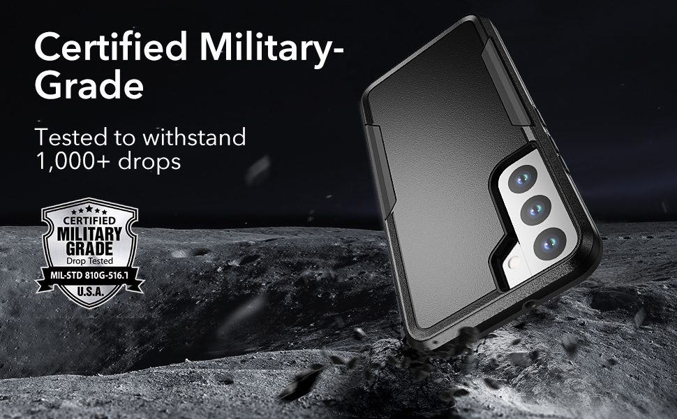 Amazon.com: for Samsung Galaxy S22 Case, Galaxy S22 Case with HD Screen Protector [Military ...