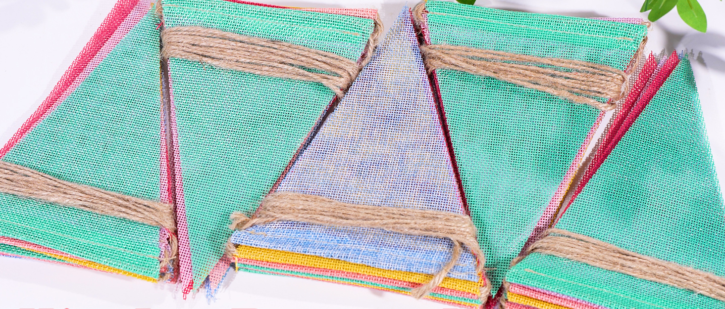 Amazon.com: GCQQ 24pcs Multicolor Banner, No DIY Pennants Banner Flags ...