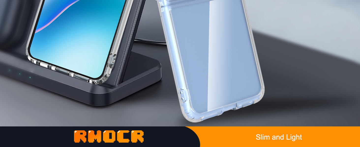 Amazon.com: RMOCR Case Compatible with Motorola Razr 2024/2025, Clear Shockproof Phone Cover ...