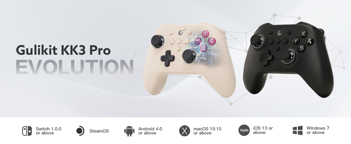 Amazon.com: GuliKit KK3 PRO Controller Kingkong 3 Pro Switch Controller ...