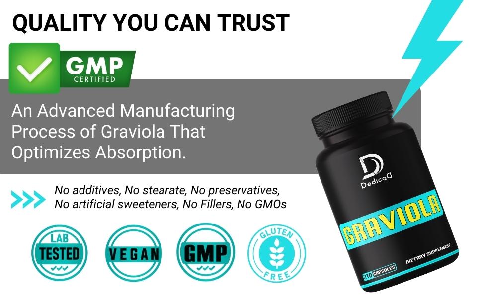 Amazon.com: 1000mg Organic Soursop Graviola Leaves Capsules - Soursop Fruit Advanced Formula for ...