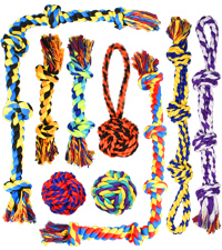 Amazon.com : Dog Rope Toy for Large Dogs, Heavy Duty Chew Toys for ...