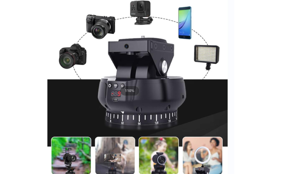 ZIFON YT-1200 Face AI telecomando Pan Tilt Face Tracking distanza ...