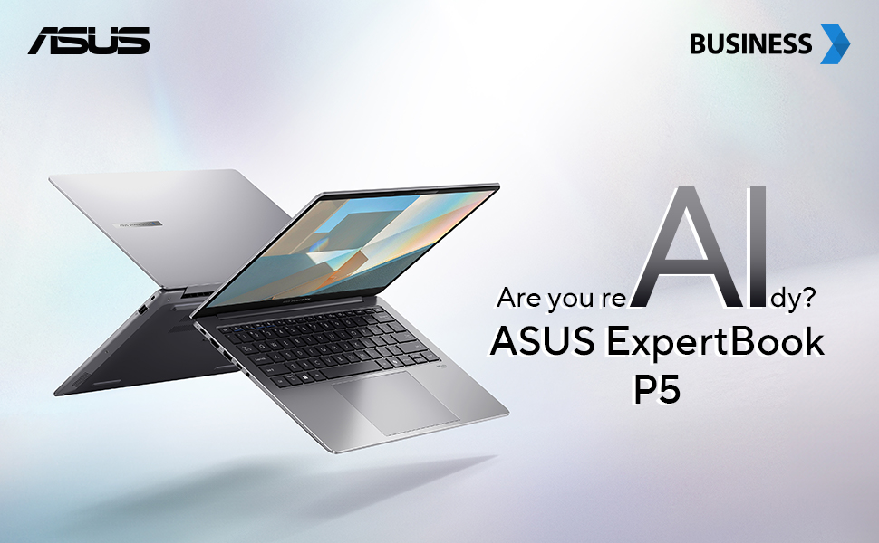 ASUS ExpertBook P5 AI Laptop I 14" WQXGA Touch-Display | Intel® Core™ Ultra 5 226V I 16 GB RAM I ...