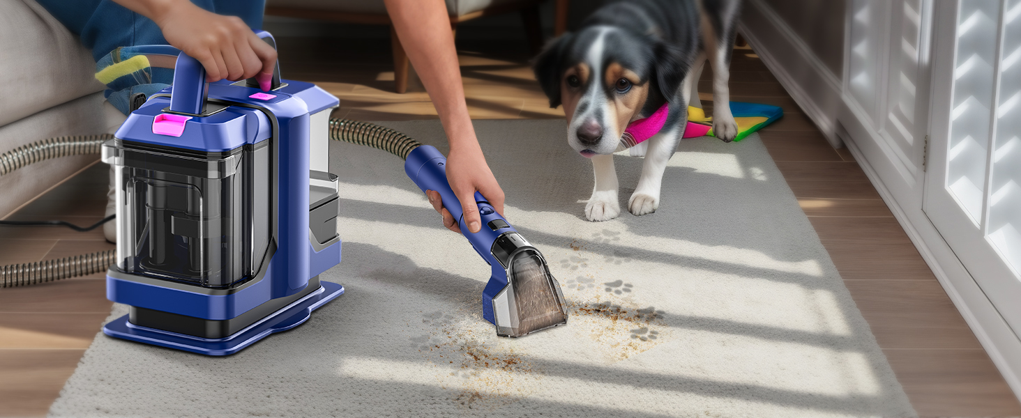 Amazon.com - Carpet Cleaner Machine, Multi-Purpose Portable Carpet and ...