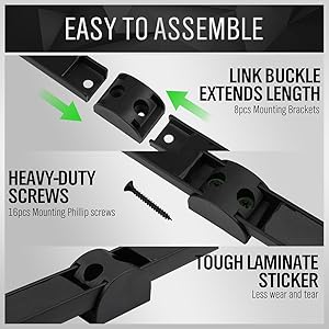 Amazon.com: SWANLAKE 12" Magnetic Tool Holder Strip,Metal Tool Magnet Bar for Garage ...