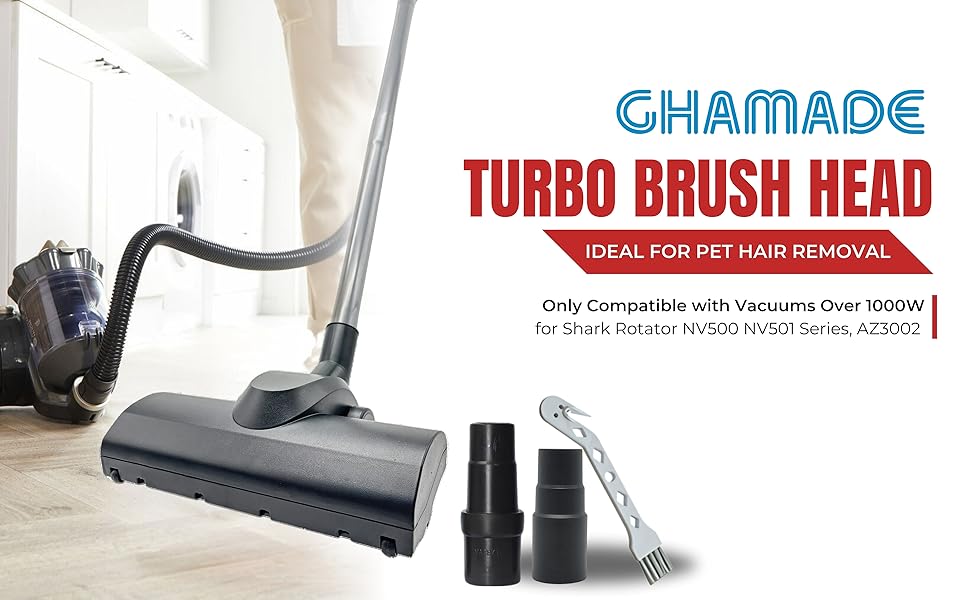 Amazon.com: Turbo Brush Head Replacement for Shark Rotator NV500 NV501 ...