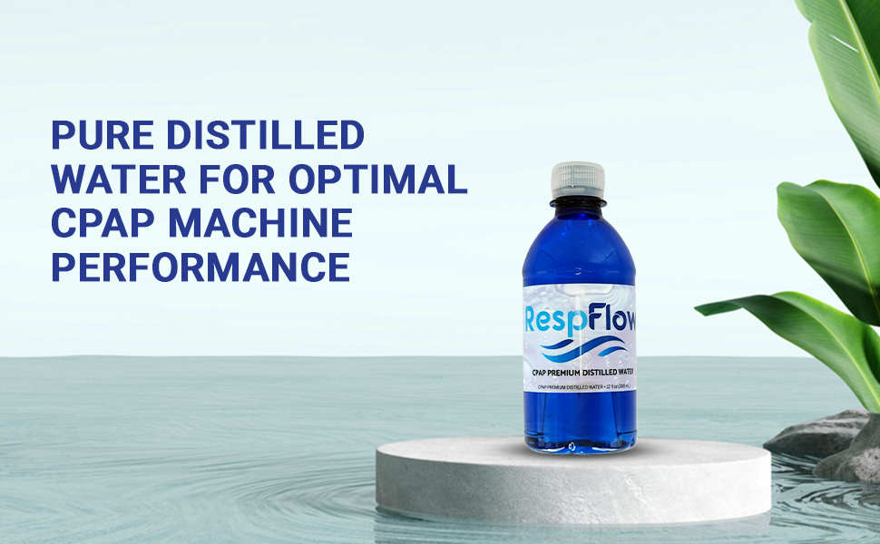 Amazon.com: Distilled Premium Water for CPAP Machines by RespFlow for ResMed, Respironics ...