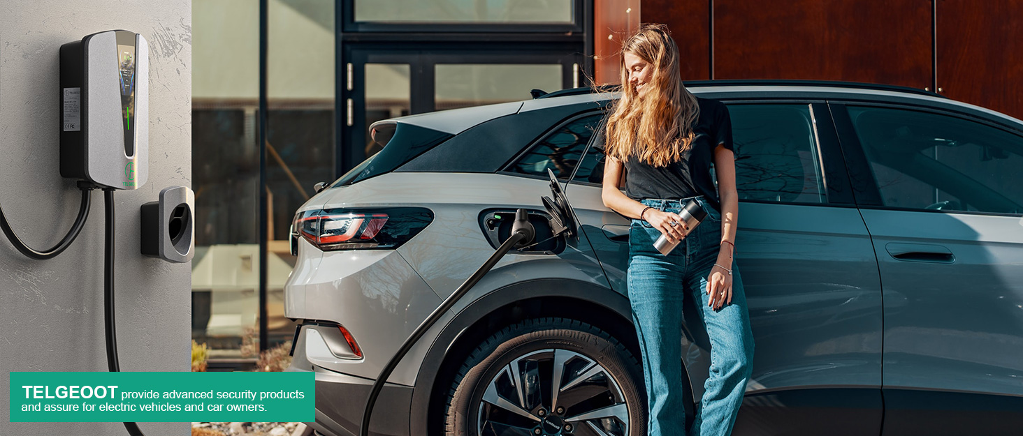 Amazon.com: TELGEOOT Level 2 EV Charger 48Amp, Indoor/Outdoor Electric Car Charger EVSE SAE ...