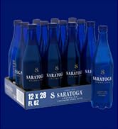 Amazon.com : Saratoga Spring Water Bottles, 12 Pack - Still Bottled Water with Naturally ...