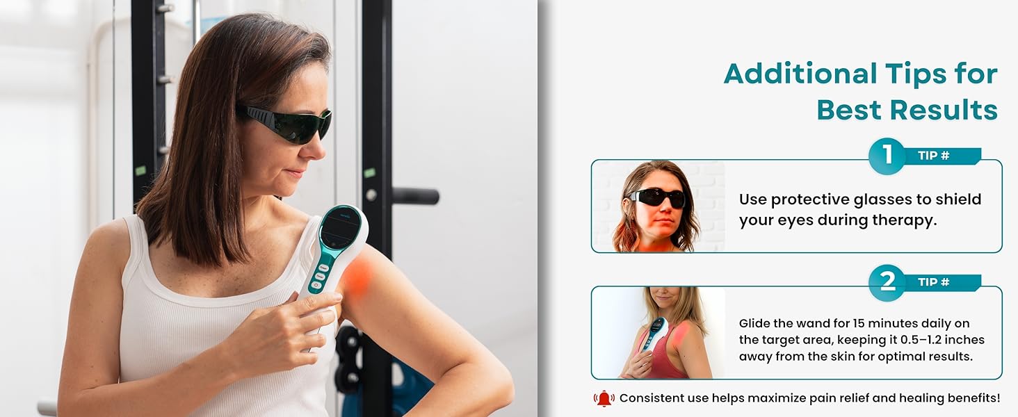 Amazon.com: Norelie RedRevive Cold Laser Therapy Device - Portable Infrared and Red Light ...