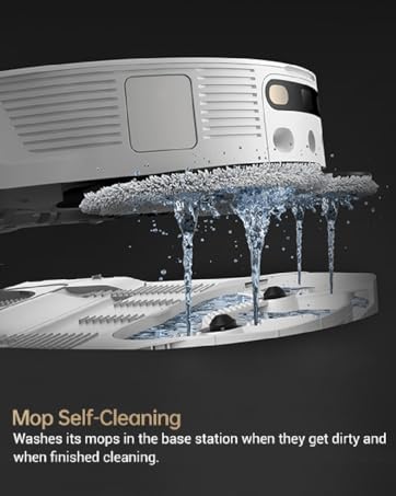 Dreame L20 Ultra Robot Vacuum and Mop Cleaner with Auto Mop Cleaning and Drying, Self-Refilling ...