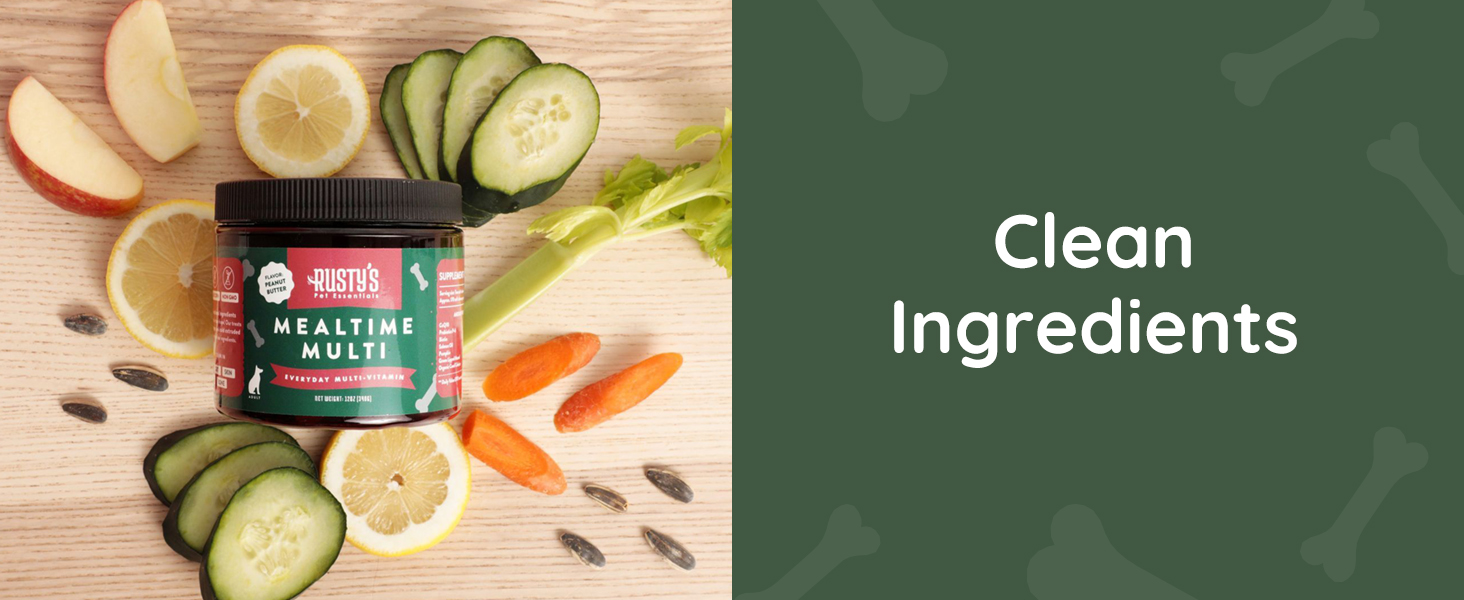 Amazon.com : Premium Dog Multivitamin Supplement (170 Chews) - Mealtime Multi - with CoQ10 ...