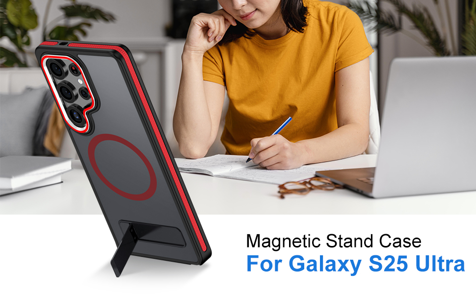 Amazon.com: MALEWOLF for Samsung Galaxy S25 Ultra Case, Shockproof S25 Ultra Phone Case with ...