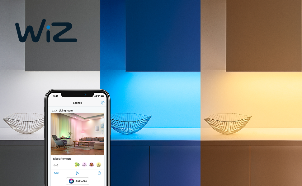 Amazon.co.jp: ウィズ(WiZ) スマートテープライト 2m - スマート照明 スマートライト 1600lm 折り曲げ可能 切断可能 Alexa対応 1600万色 電球色 温白色 ...
