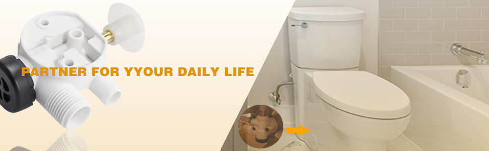 Amazon.com: RV Toilet Water Valve Kit 385314349 Replacement for Pedal Flush Toilets for Camper ...