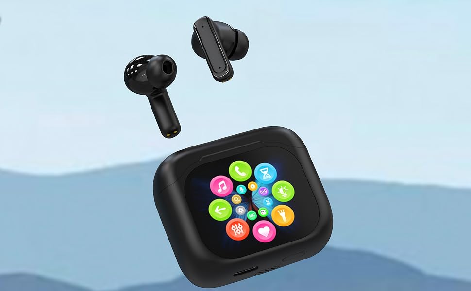 Amazon.co.jp: VANIR ワイヤレスイヤホン Bluetooth 5.3 TWS ヘッドセット ANC/ENCノイズキャンセリング マイク付き 通話用 イヤーバッド ゲームモード ...