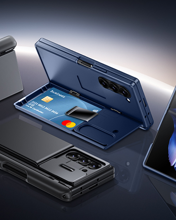 Amazon.com: TONGATE Wallet for Z Fold 6 Case with Privacy Screen Protector, [4-Card Holder][Anti ...