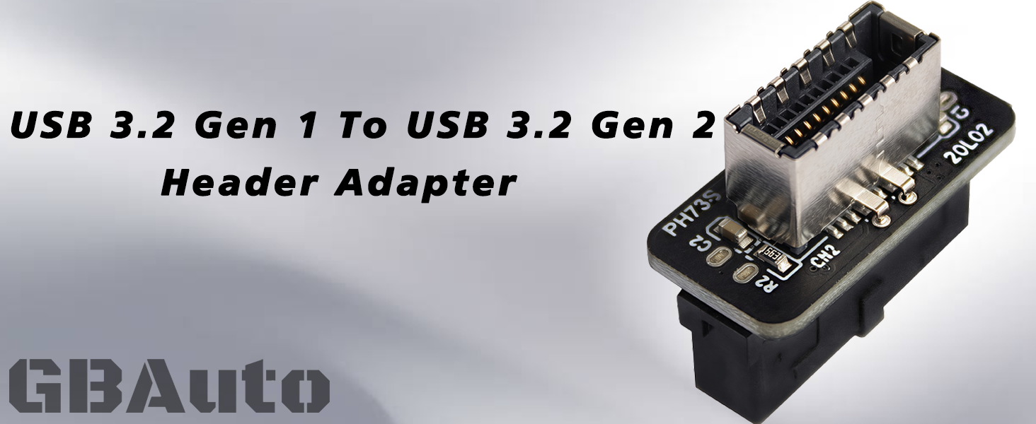 Amazon.com: USB 3.2 Gen 1 to USB 3.2 Gen 2 Header Adapter, USB 3.1 Front Panel Socket Key-A Type ...