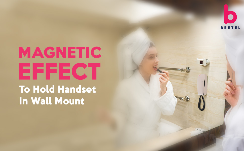 Beetel H27 Portable Hotel Cordless Landline Phone,3 Step Receiver & 2 Step Ringer Volume,Hold ...