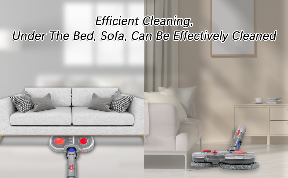 Amazon.com: Coodss Dry and Wet Mop Cleaning Head for Dyson V7 V8 V9 V10 ...