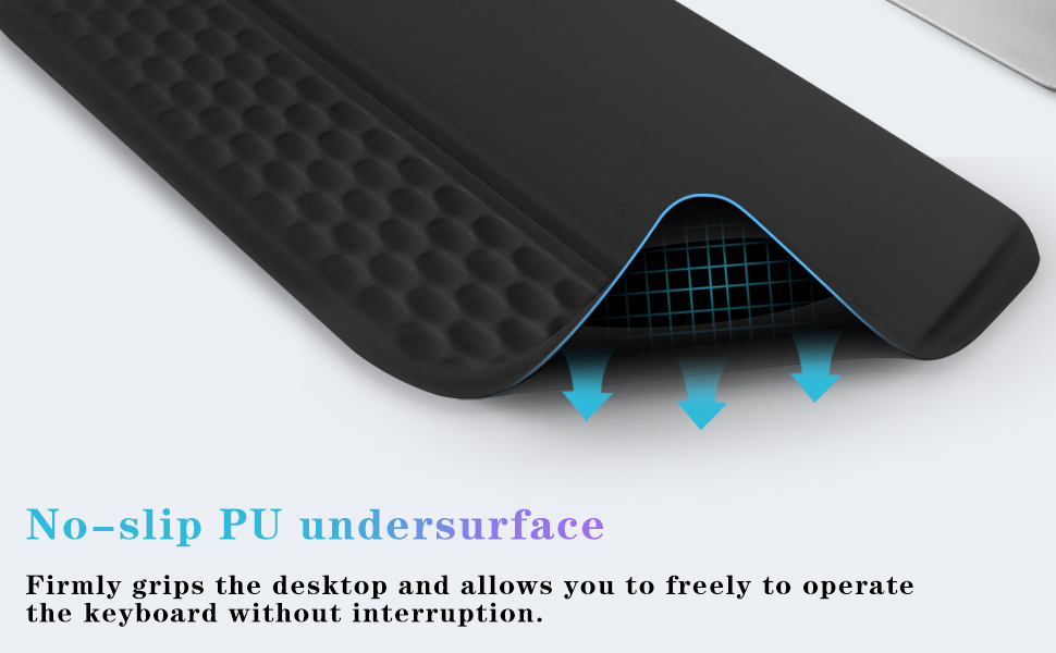 Amazon.com : Computer Keyboard Stand Pad with Wrist Rest, Ergonomic ...