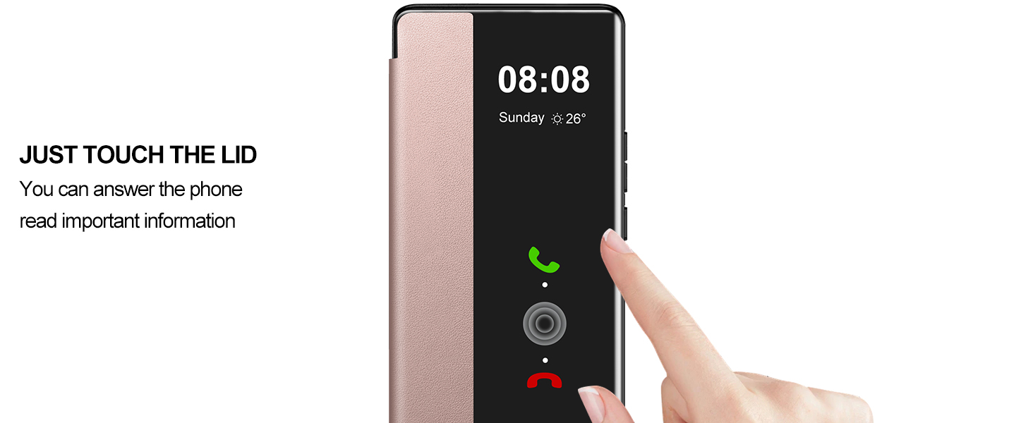 for Samsung Galaxy S25 Ultra Case S-View, Clear Smart Smart Window Flip Premium Leather TPU ...