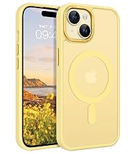 Amazon.com: Telaso for iPhone 15 Case, iPhone 15 Phone Case Compatible with Magsafe Translucent ...