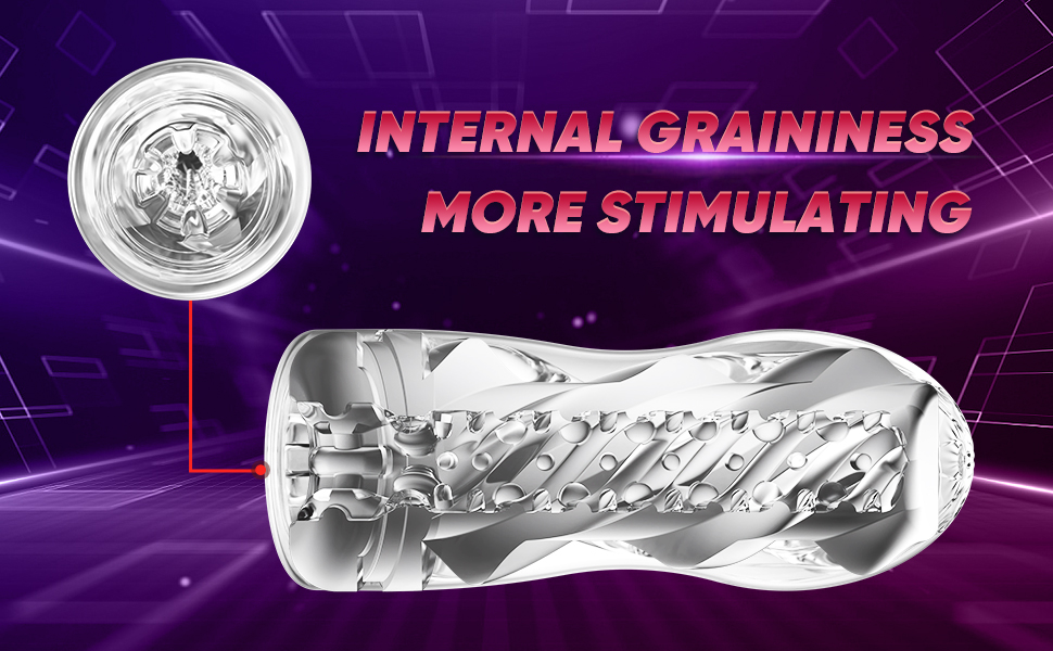 Amazon.com: 3 Ways to Use Male Masturbator Manual Reusable Handheld with Lifelike Ultra-Soft ...