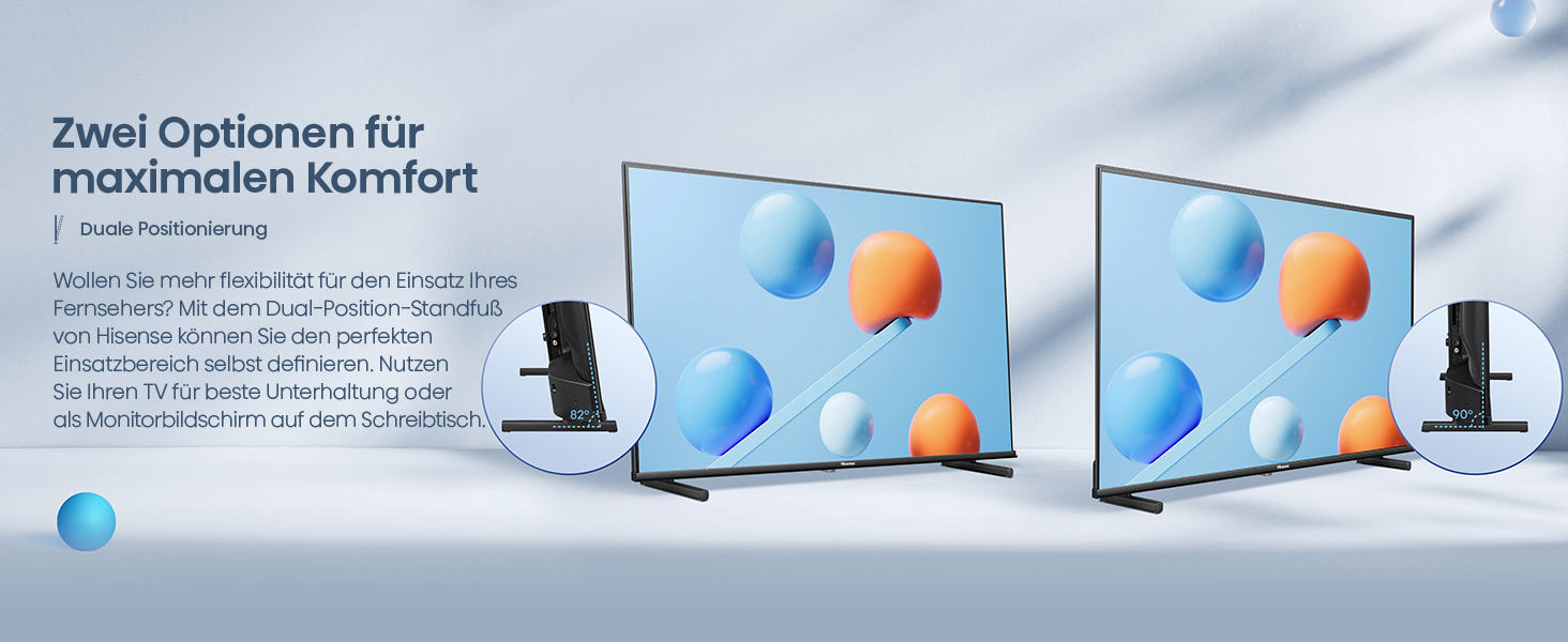 Hisense 40A5NQ 101cm (40 Zoll) QLED Fernseher Full HD, Smart TV, Triple Tuner, AI Sports Mode ...