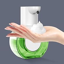 Amazon.com: GuDoQi Automatic Foaming Soap Dispenser, 4-Level Adjustable Foam Volume, 14.2oz ...