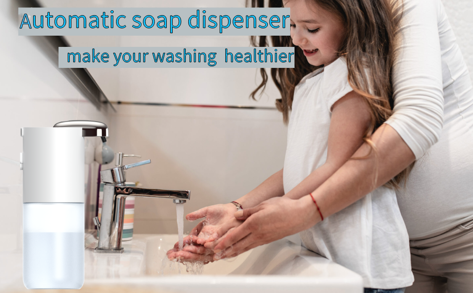 Amazon.com: Automatic Foaming Soap Dispenser – 13.5 oz/400mL Touchless Soap Dispenser Wall Mount ...