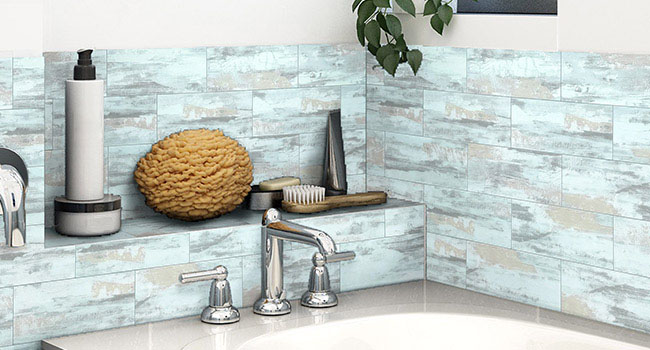 VAOVI Peel and Stick Backsplash Subway Marble Tiles,Kitchen Wall ...