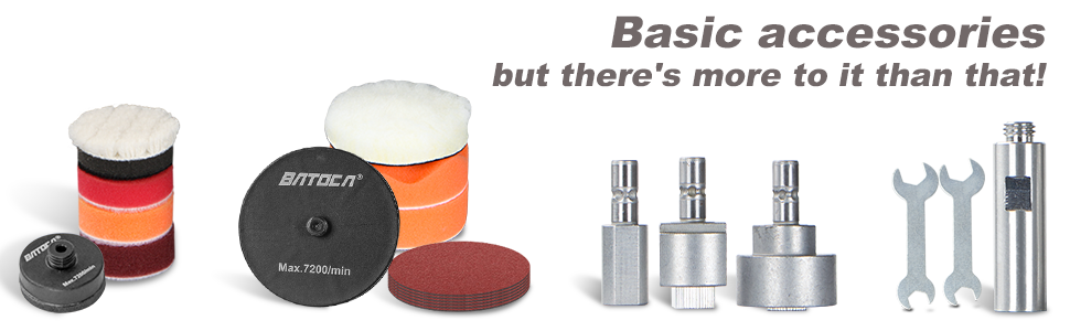 BATOCA S4 Mini Cordless Polisher for Car Details,Rotary&Dual Action ...