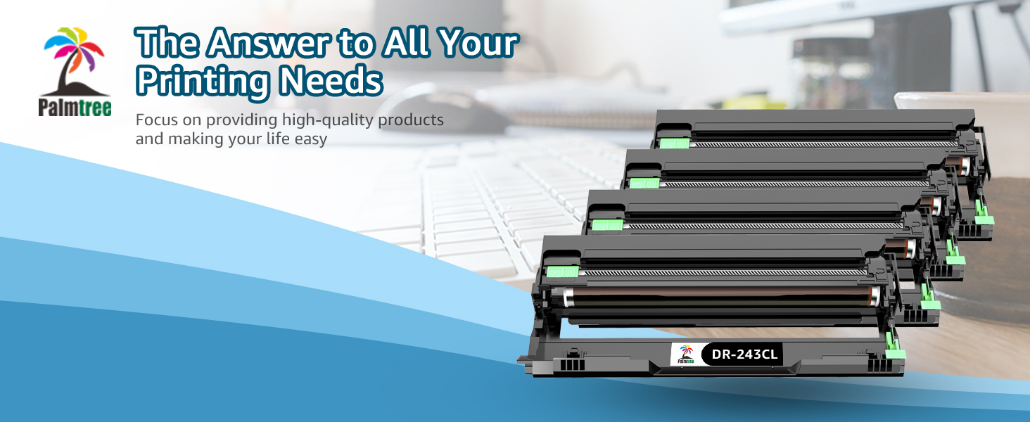 Palmtree Compatible Drum Unit DR-243CL DR243CL DR243 Compatible for brother DCP-L3510CDW DCP ...