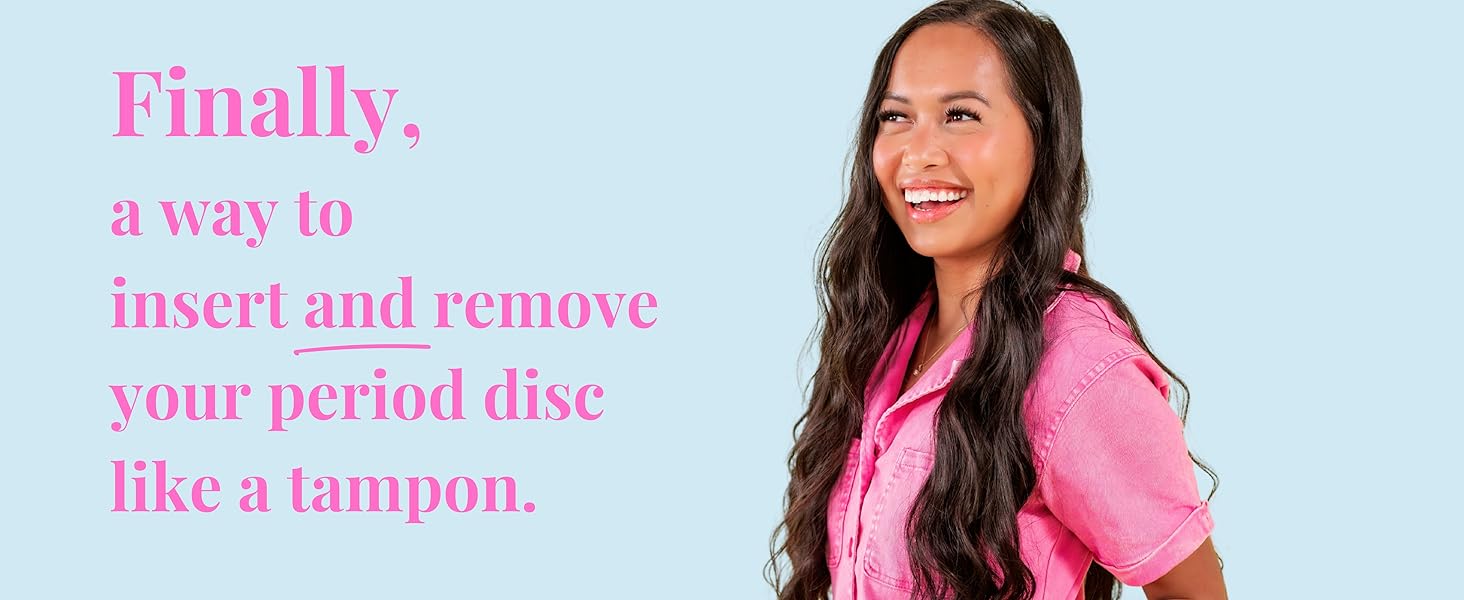 Amazon.com: 2 Menstrual Discs and Applicator Bundle - No Metals or Toxins - 100% Medical-Grade ...