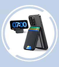 Amazon.com: ESR for MagSafe Wallet with Find My Functionality, 5 Cards Holder, RFID-Blocking ...