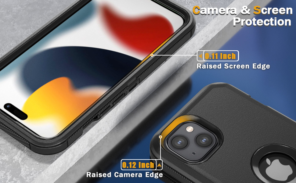 Amazon.com: TASHHAR Phone Case for iPhone 15 Plus Case,Heavy Duty Hard Shockproof Armor ...