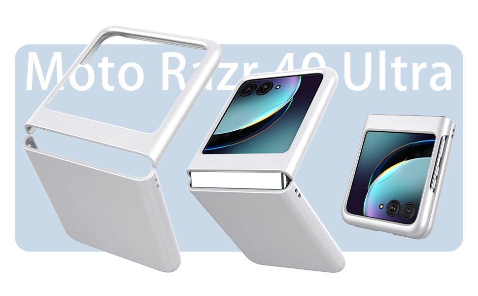 Amazon.com: Eastcoo 【Upgraded】 Slim Fit Moto Razr Plus 2023 Case, [Hard PC Back] [Frosted Feel ...